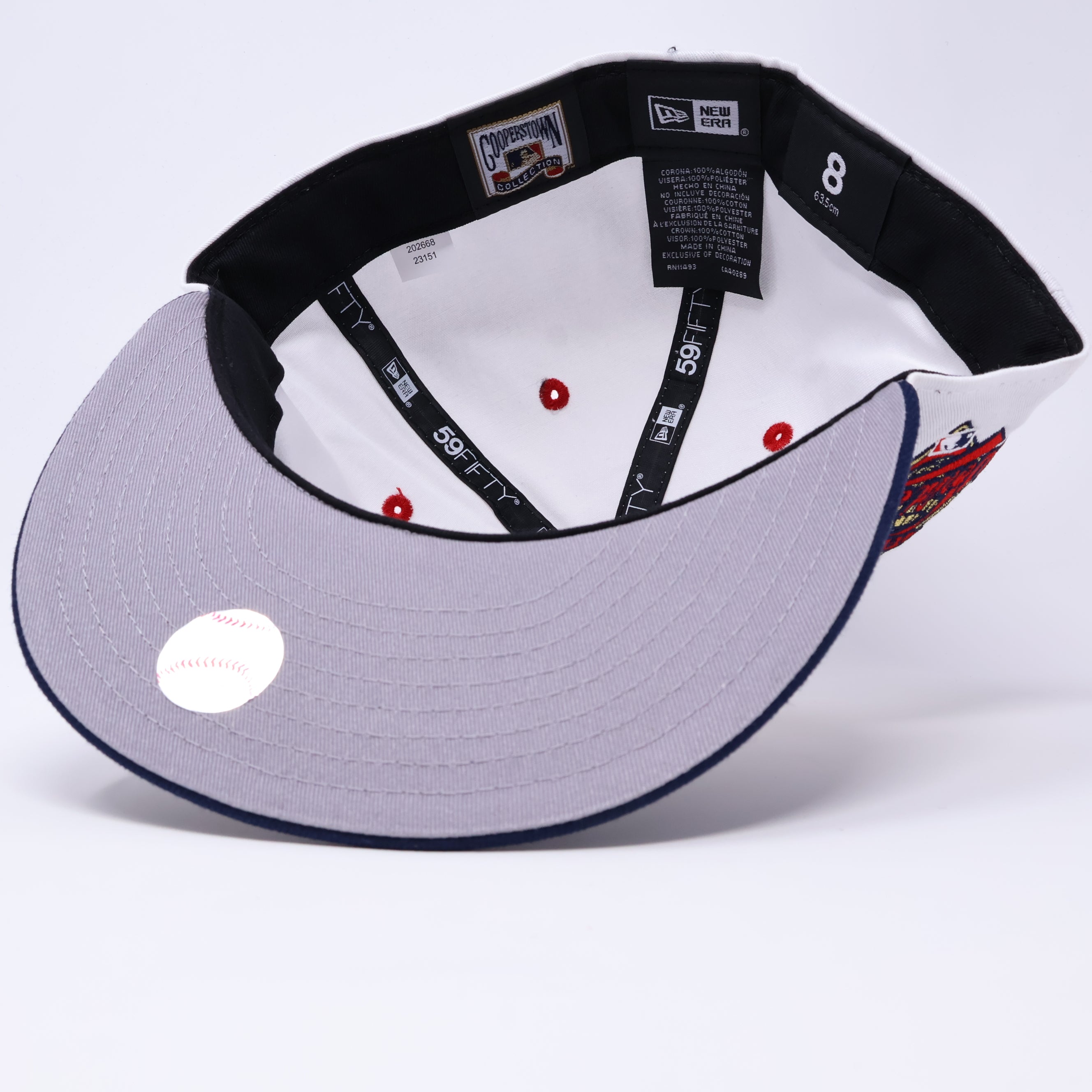 1/8 USED Brown Washington Nationals Kennedy Memorial 59fifty New Era F ...