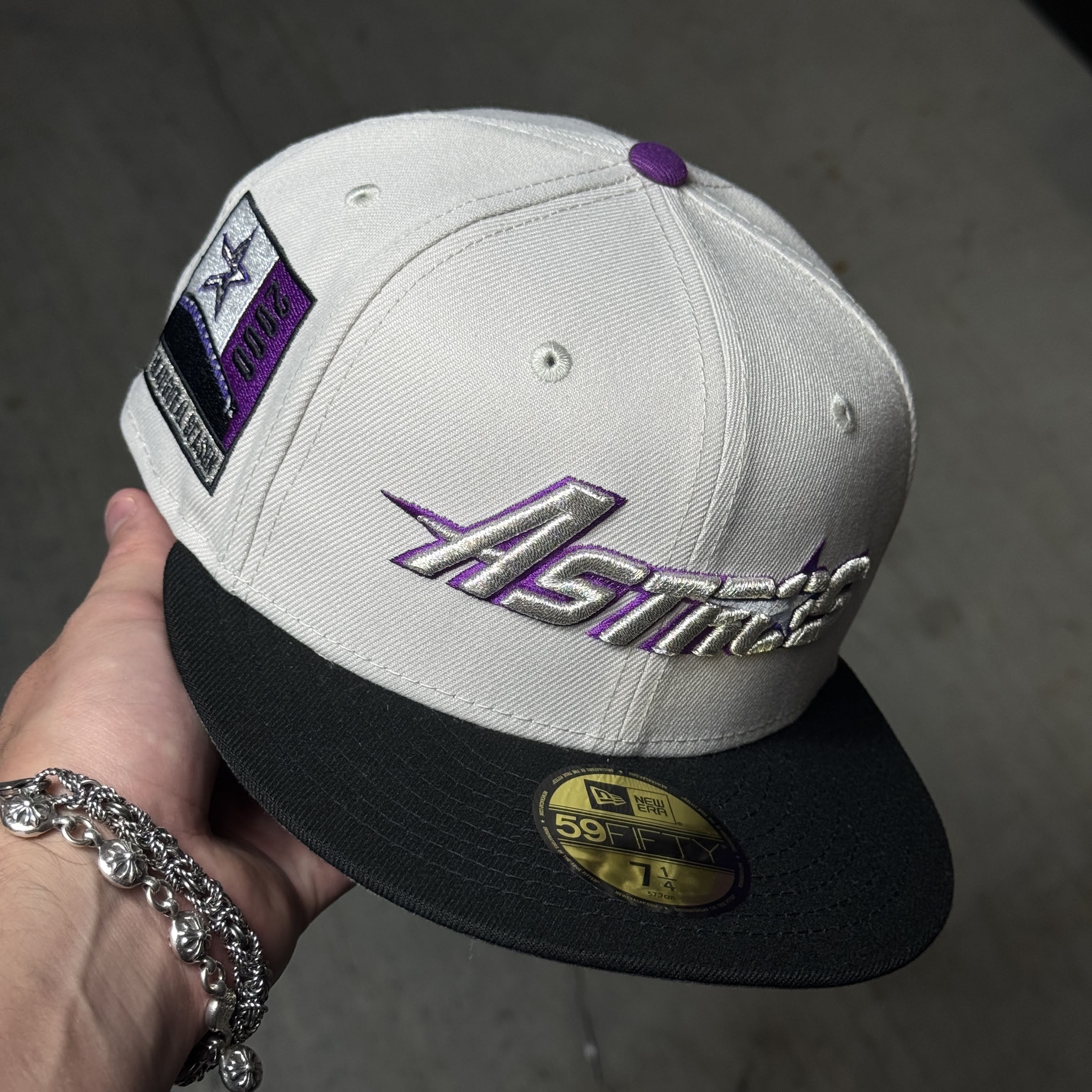 NWT 1/4 Stone Houston Astros 2000 Inaugural Season 59fifty New Era Fit ...