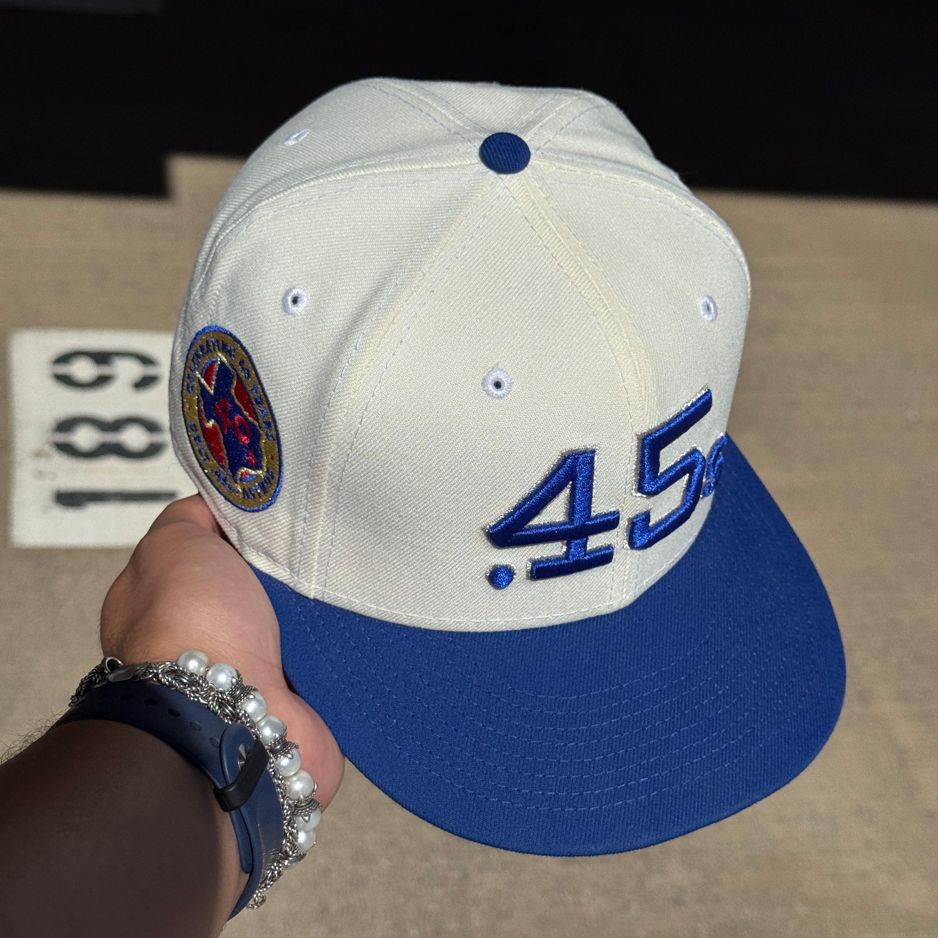 USED 1/8 Chrome Houston Astros Colt 45 Celebrating 40 Years 59fifty Ne ...