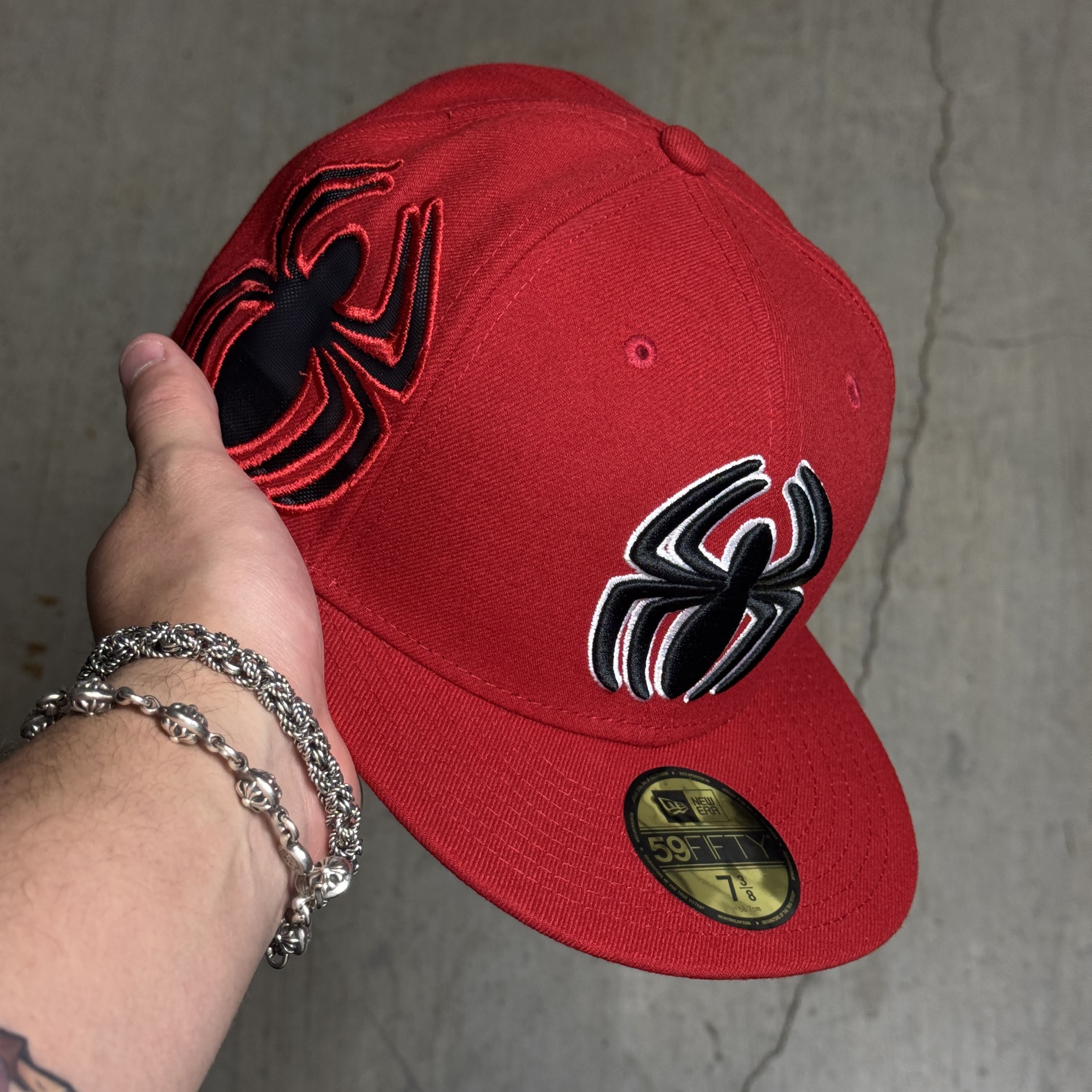 NWT Red Spiderman Marvel Comic 59fifty New Era Fitted Hat Cap – Souf Crowns