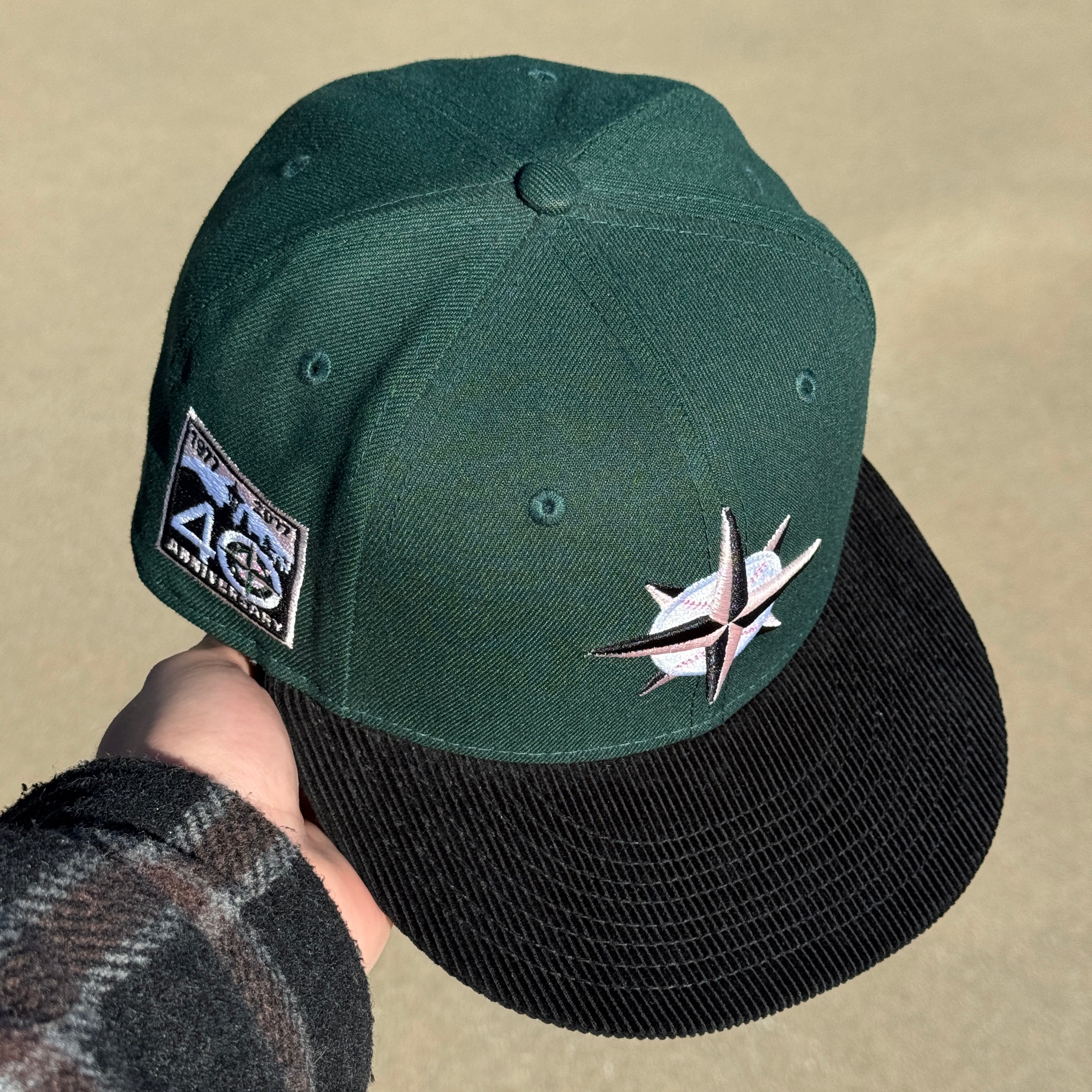 USED 5/8 Green Seattle Mariners 40th Anniversary 59fifty New Era Fitte ...