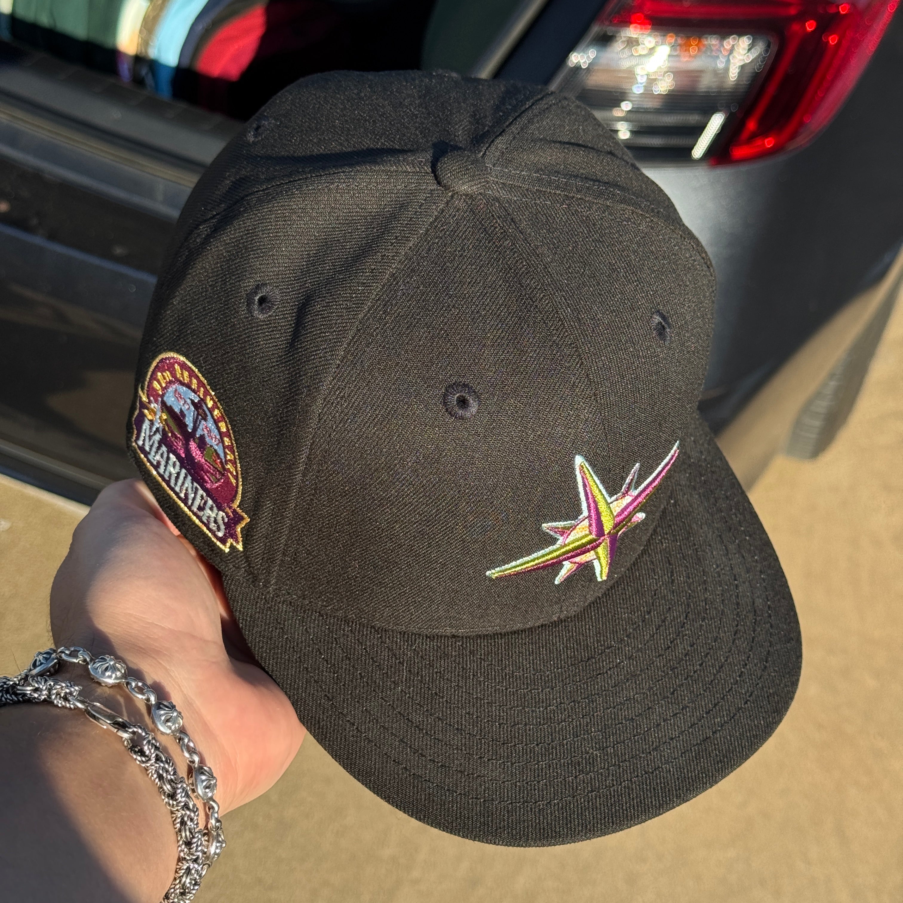 USED 1/8 Black Seattle Mariners 30th Anniversary 59fifty New Era Fitte ...