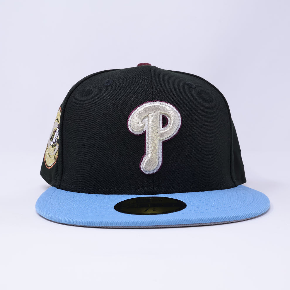 NWT 3/8 Black Philadelphia Phillies 1970 All-Star Game 59fifty New Era ...