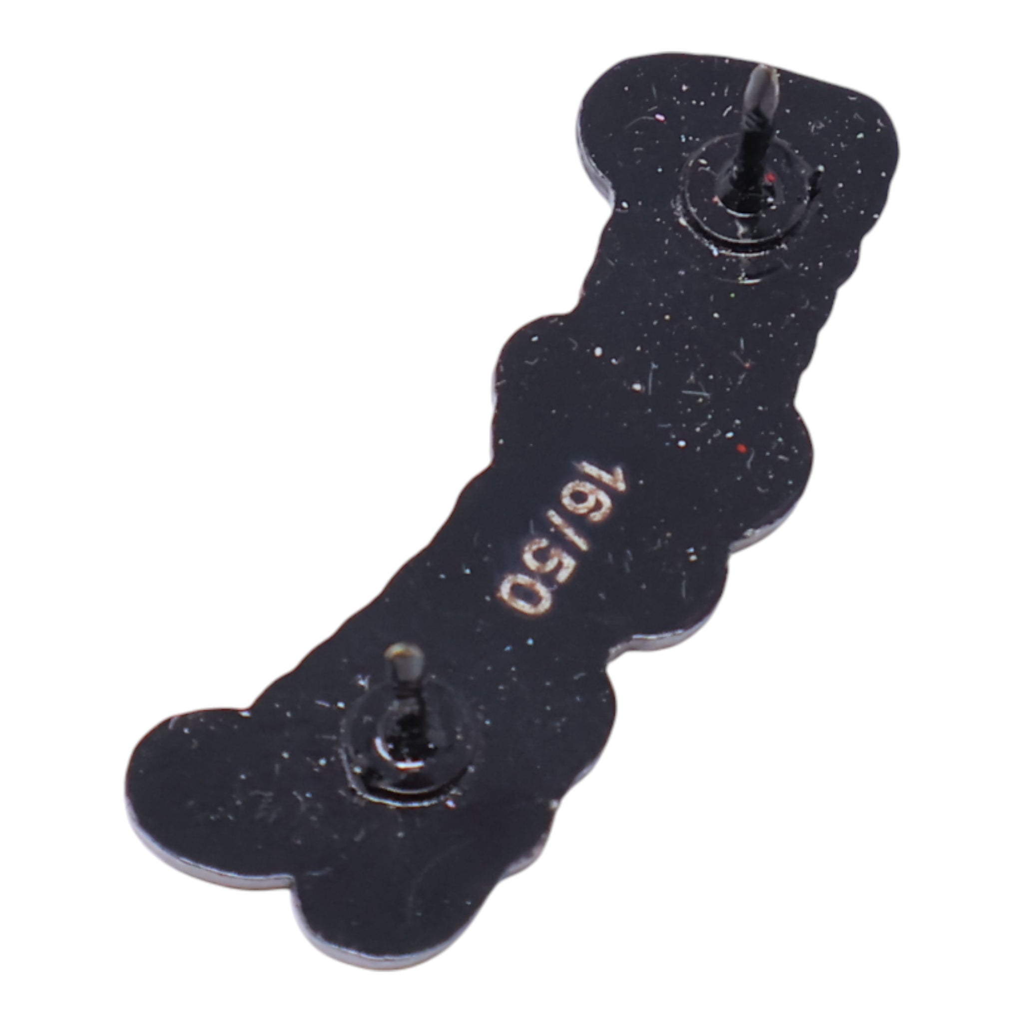 Orange Black Fitted Gang Script Pin – Souf Crowns