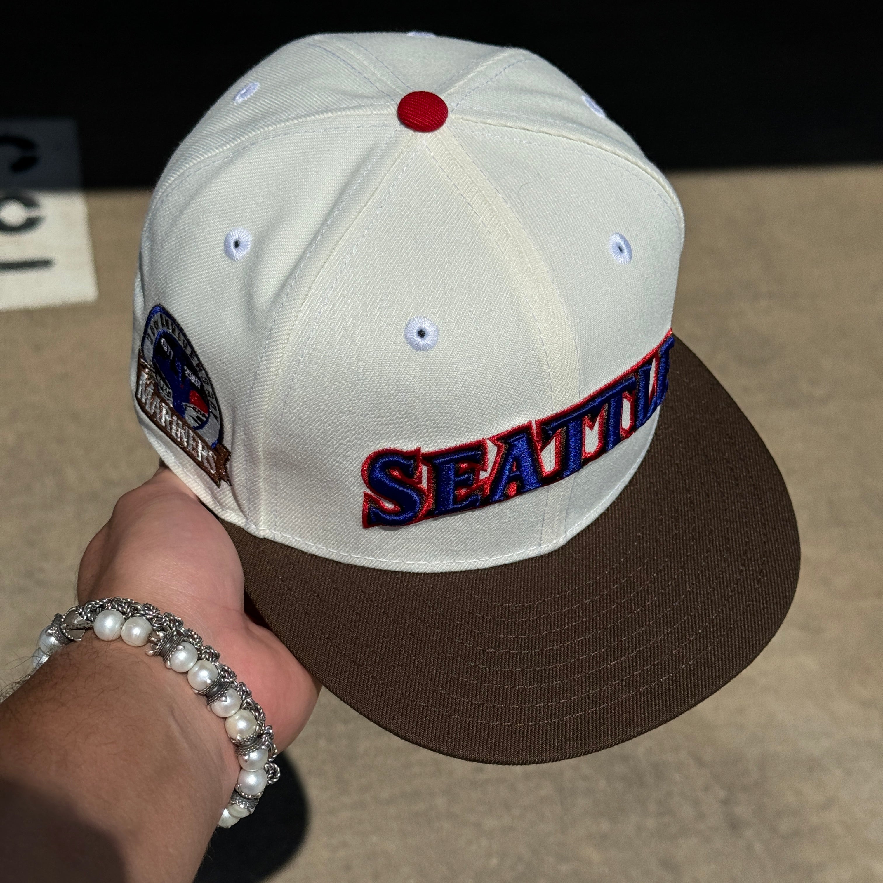 USED 1/8 Chrome Seattle Mariners 30th Anniversary 59fifty New Era Fitt ...