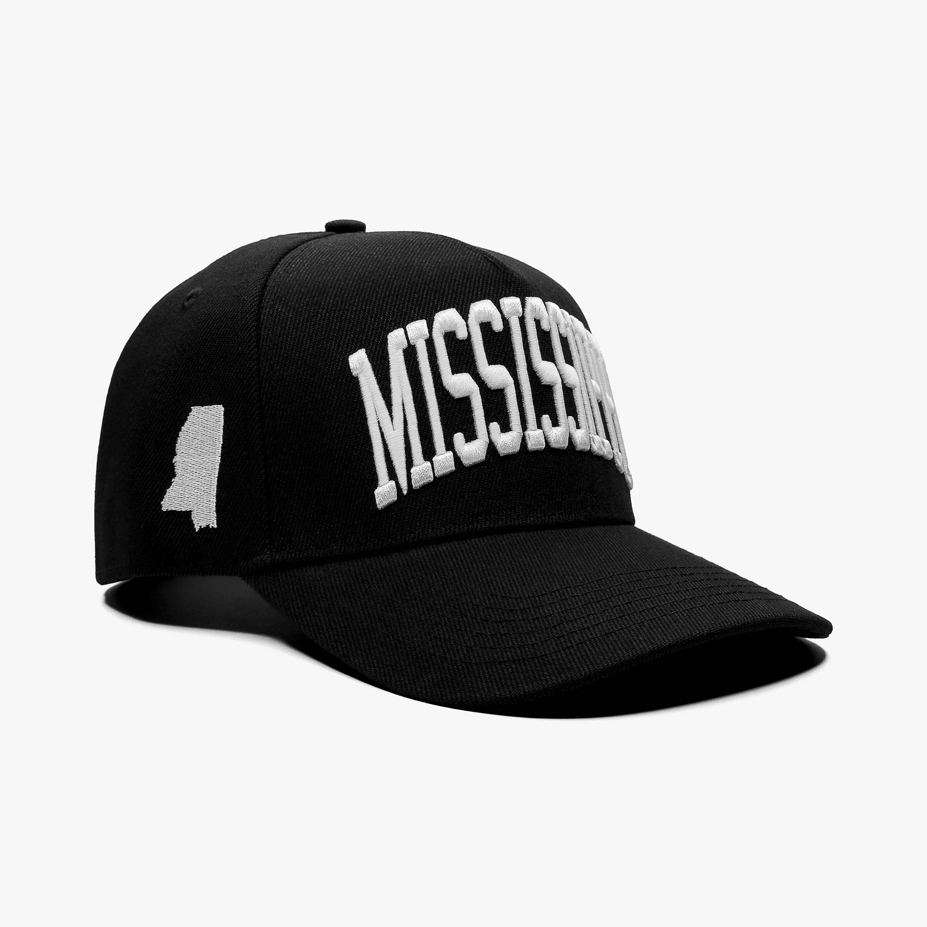 MISSISSIPPI SNAPBACK - BLACK EDITION – Souf Crowns